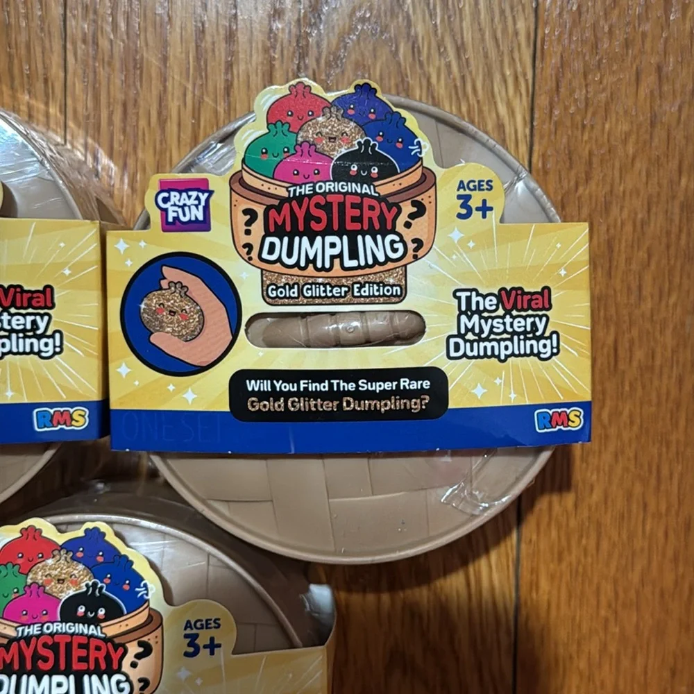 rms | Toys | Mystery Dumpling Gold Glitter Edition Gold Rms Five Below ...